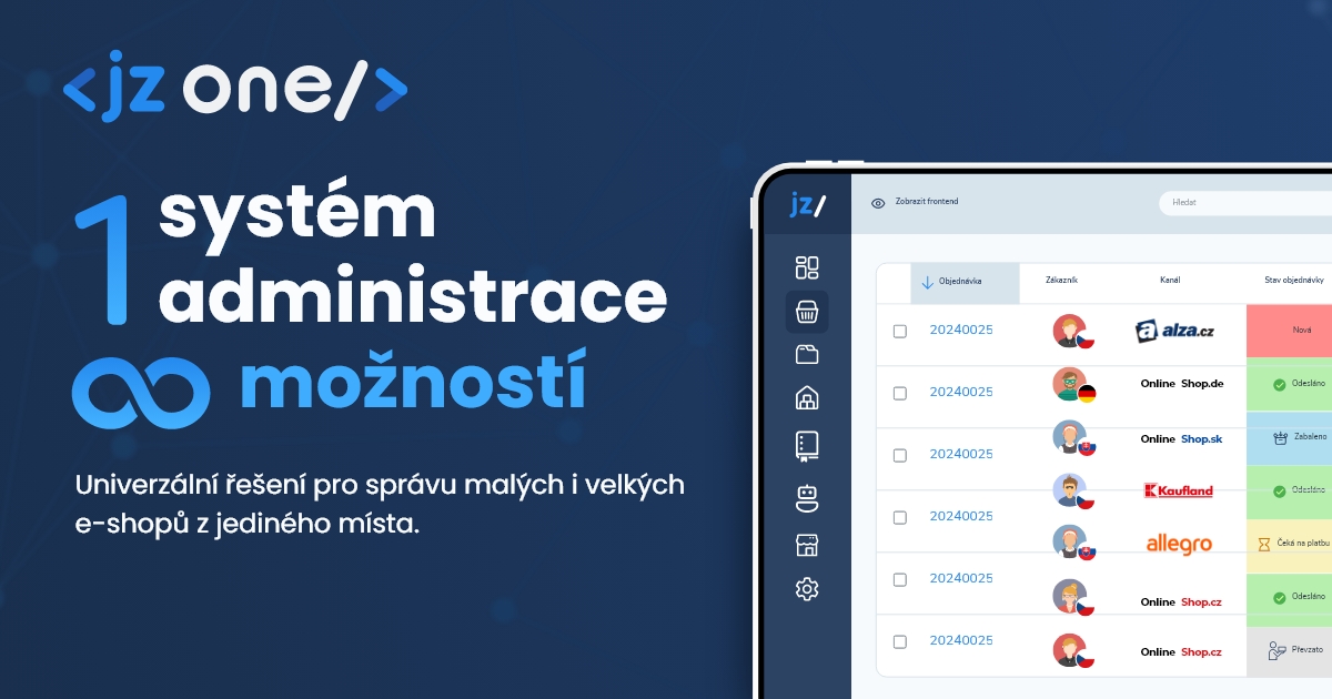 Multikanálové e-shop řešení na míru | JZONE.cz